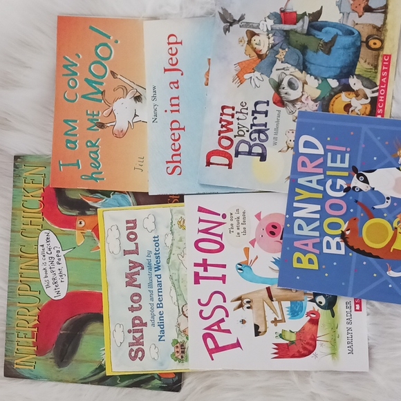 Scholastic | Other | Scholastic Farm Themed Childrens Book Lot | Poshmark